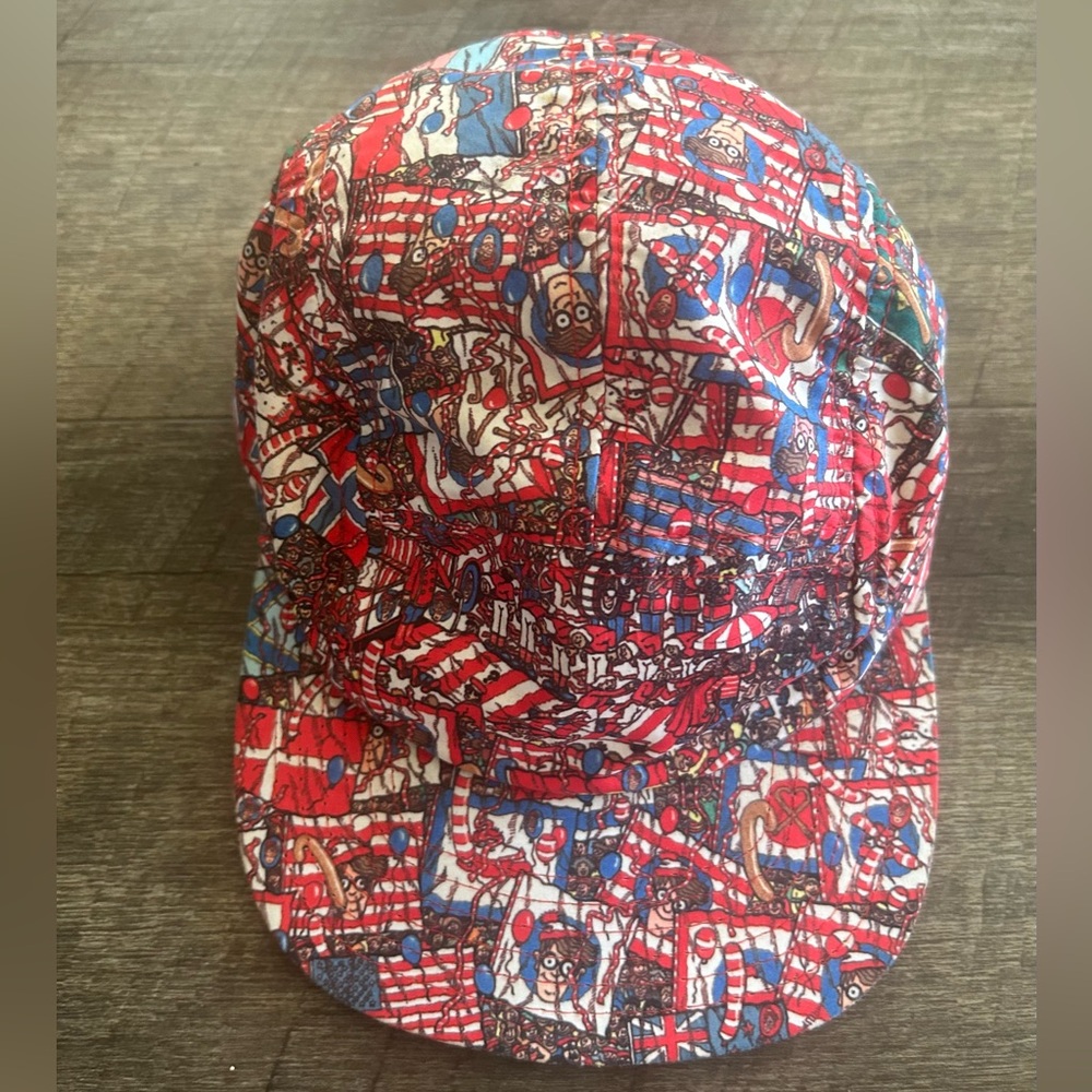 Where’s Waldo Country Flags Unstructured 5 Panel Hat - Gem